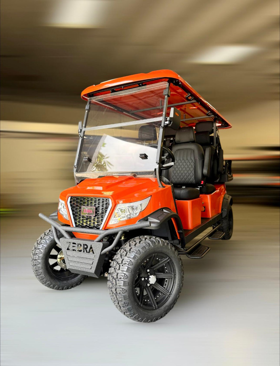 Zebra Golf Cart – My Store